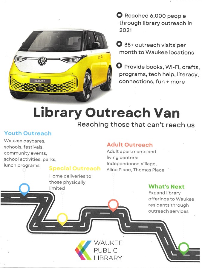 Outreach Van | Waukee Public Library Friends Foundation
